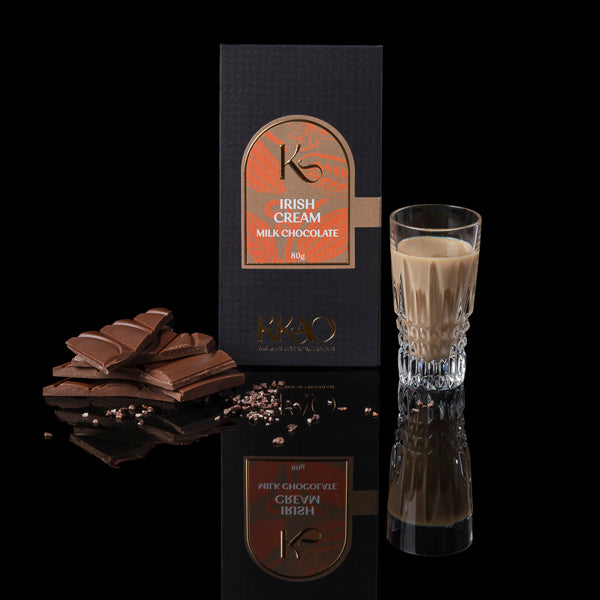 Irish Cream Milk Chocolate Bar - K'kao Chocolate