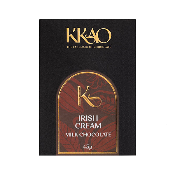 Irish Cream Milk Chocolate Bar - K'kao Chocolate